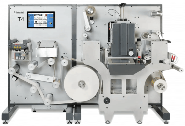 Trojan T4 Label Press and Finishing System - William Brandt Technology