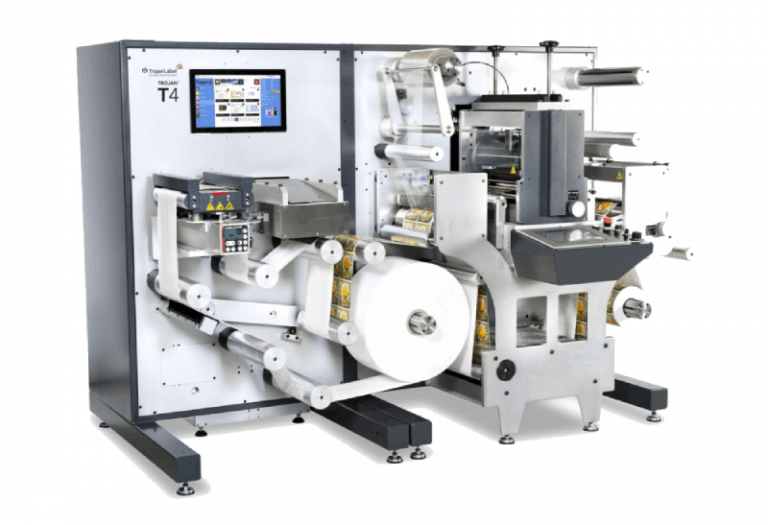 Trojan T4 Label Press and Finishing System - William Brandt Technology